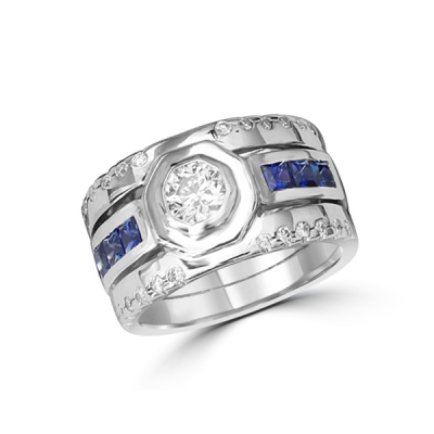 Sapphire Rings - Perfect engagement rings by Katannuta Diamonds