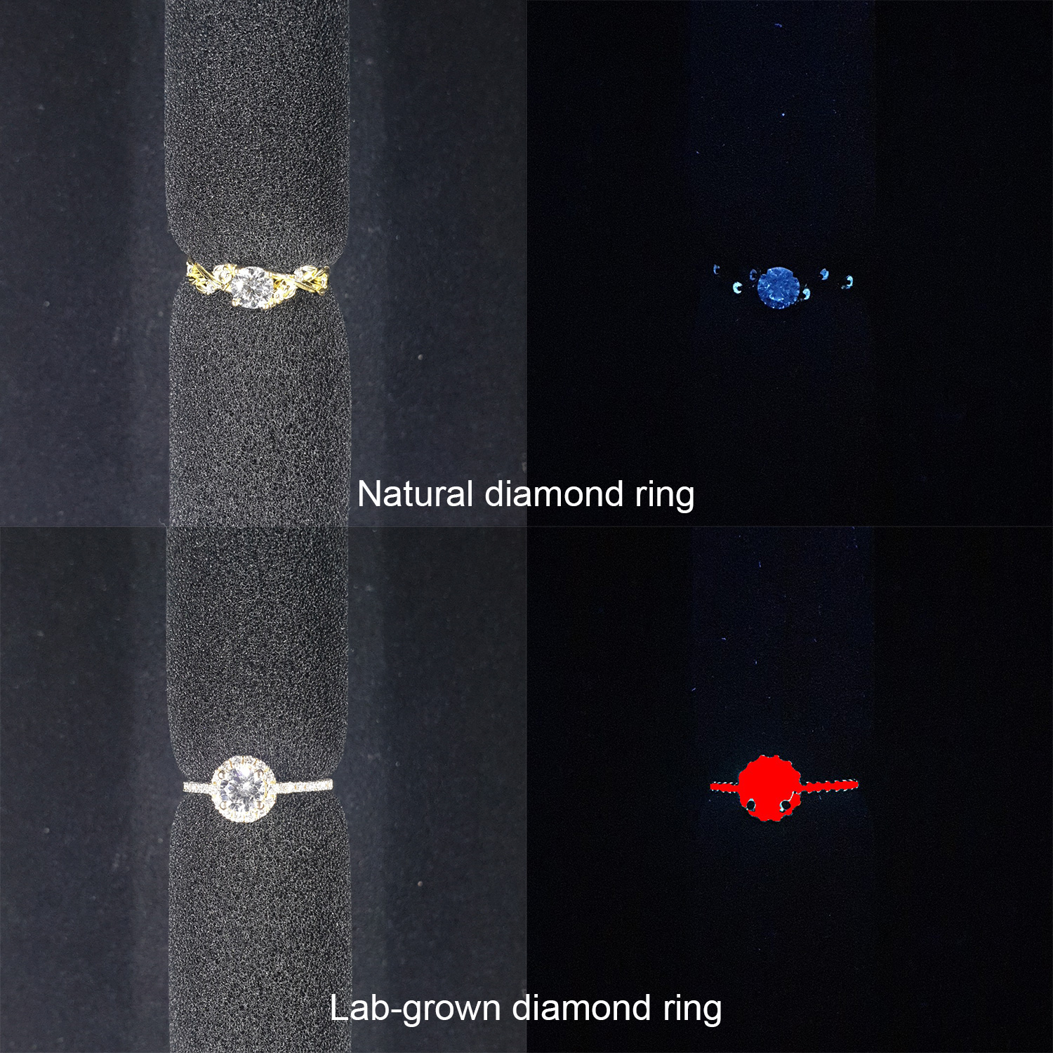 Can you tell the difference between lab-grown and natural diamonds? Yes ...